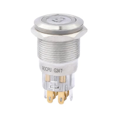 ROCPU Switches TP91920P224GS Pushbutton Switch