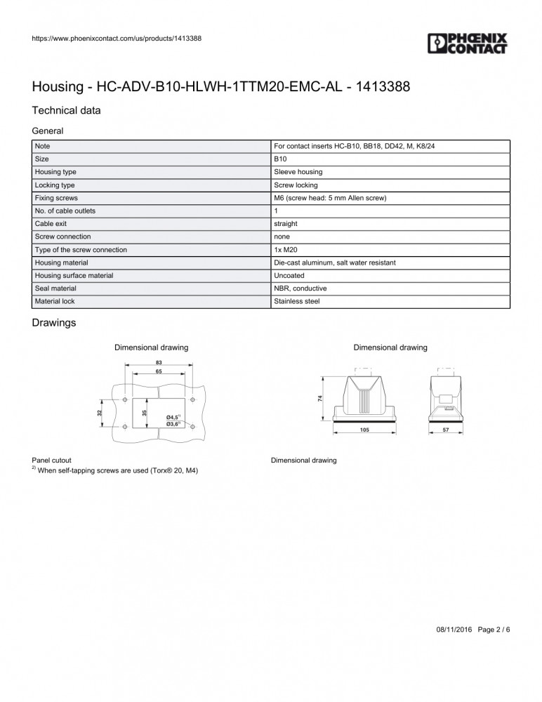 Phoenix Contact 1413388 product document page 2