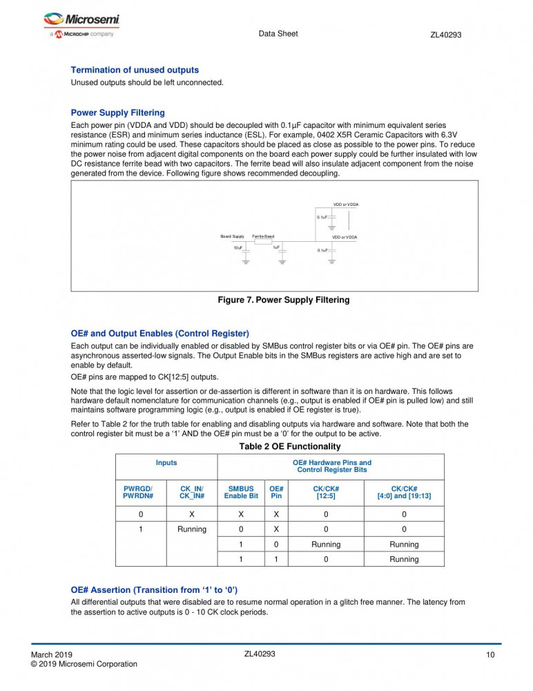 ZL40293LDF1 datasheet page 10