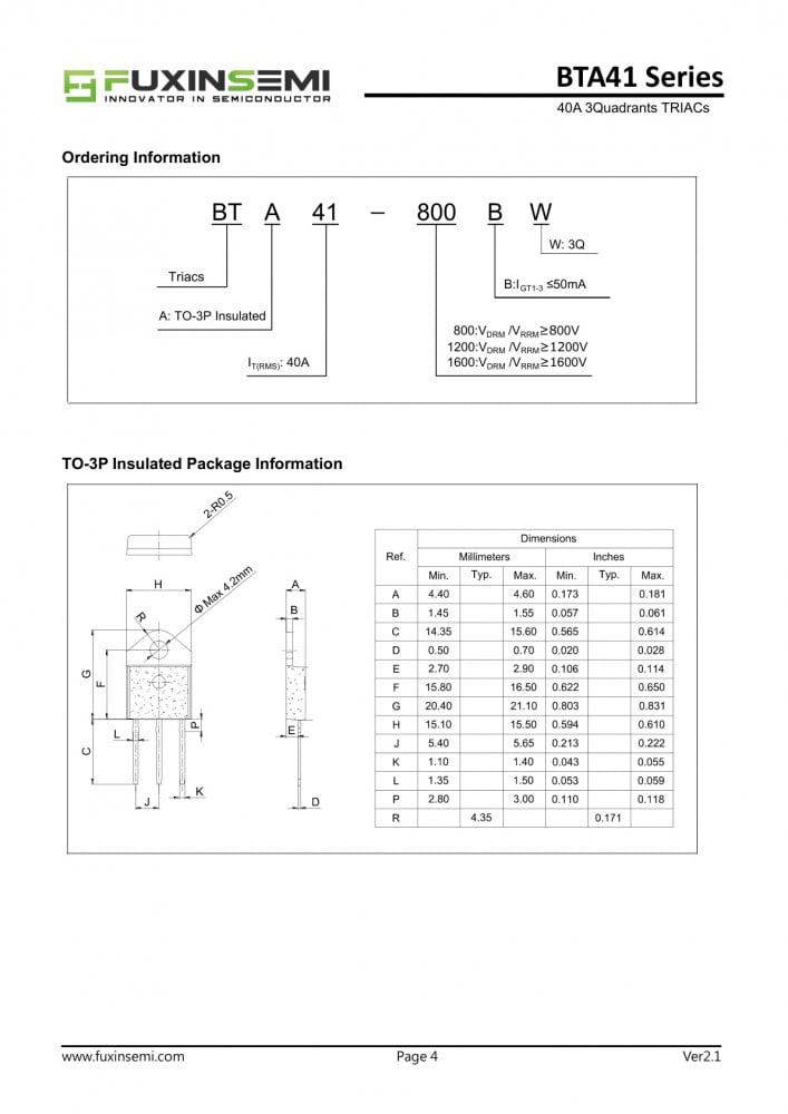 BTA41-800BW datasheet page 4
