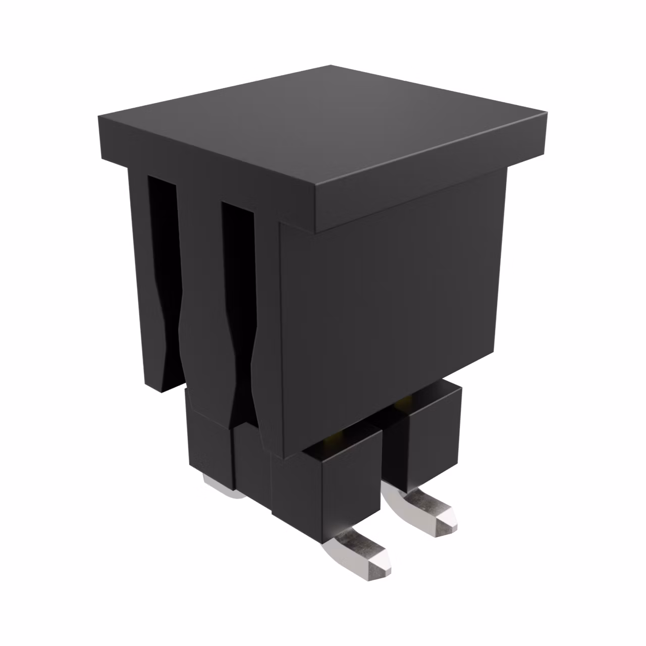 C-Grid Header, 2.54mm Pitch, Surface Mount, Dual Row, Vertical, 4 Circuits, 0.38µm Gold (Au) Plating, with Cap, without Peg, Tape and Reel Packaging, Lead-Free for sale
