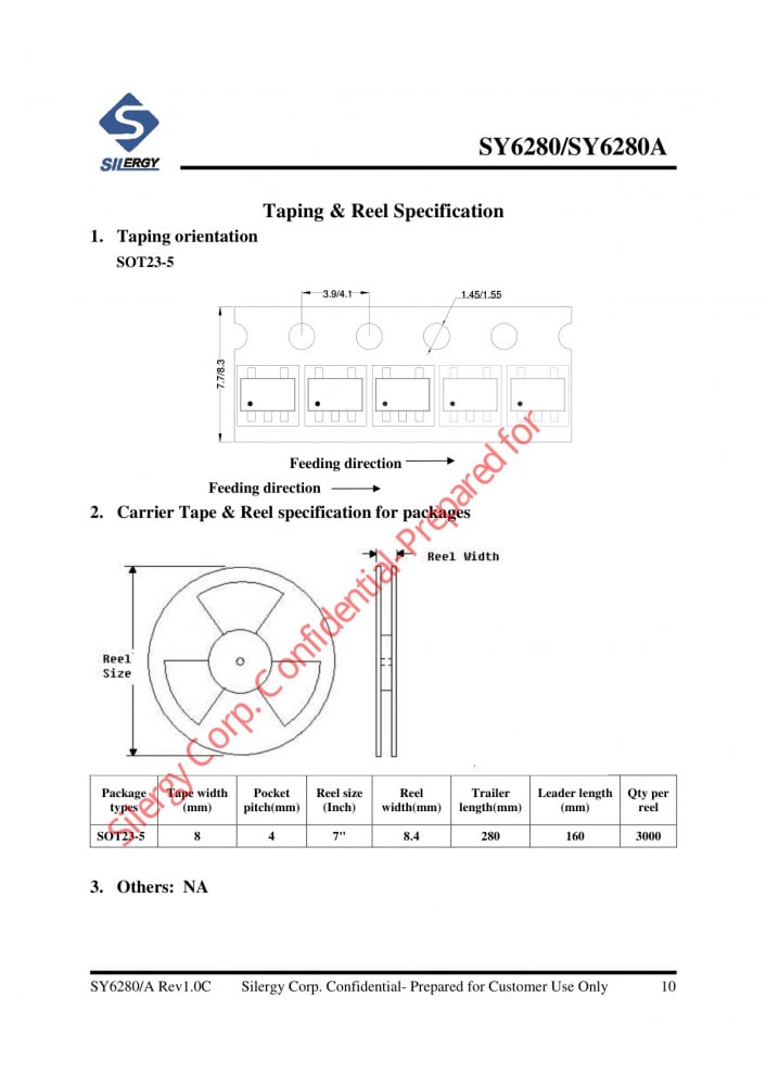 SY6280AAAC datasheet page 10