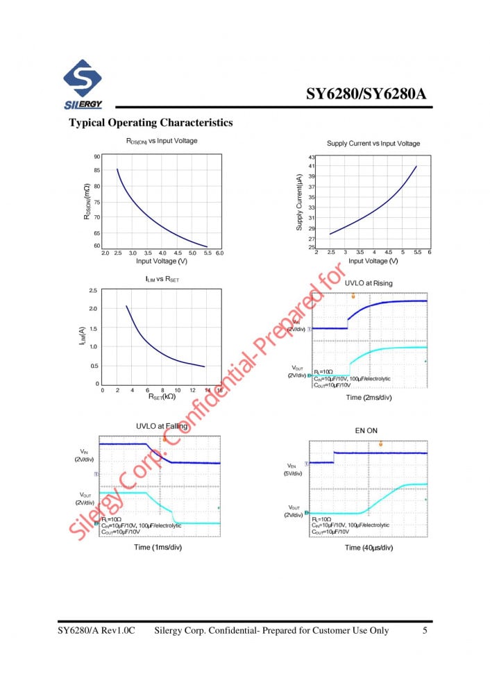 SY6280AAAC datasheet page 5