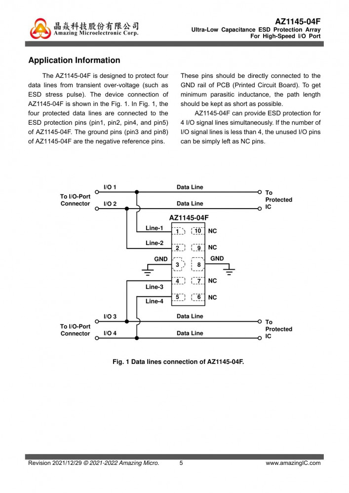 AZ1145-04F datasheet page 5