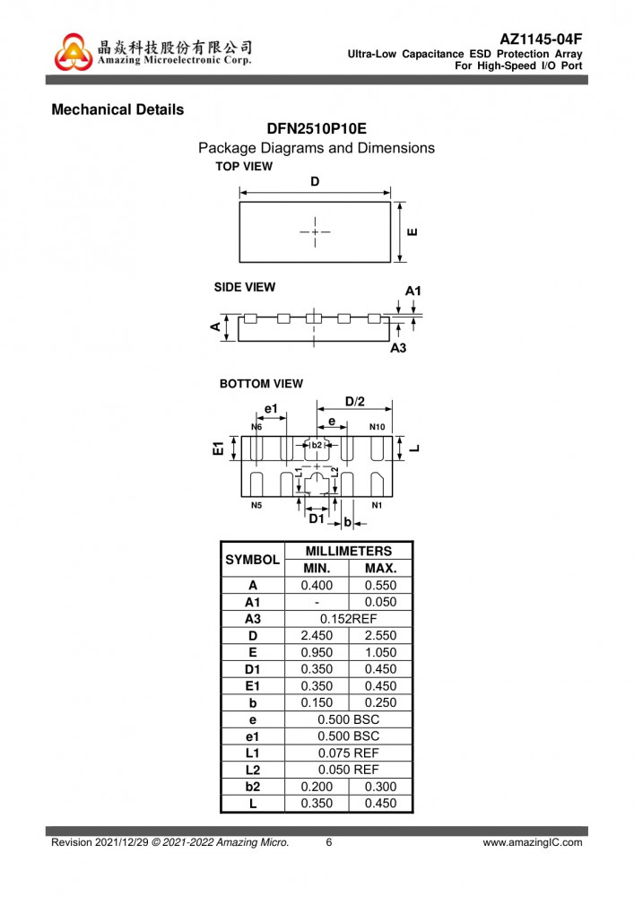 AZ1145-04F datasheet page 6