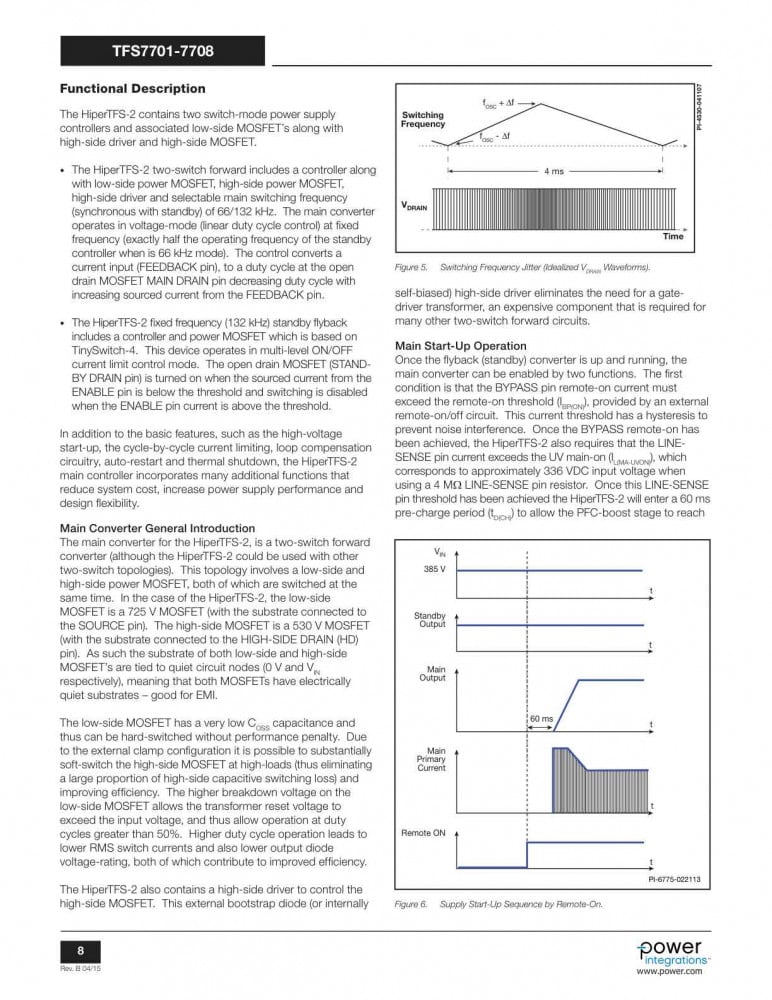 TFS7708H datasheet page 8