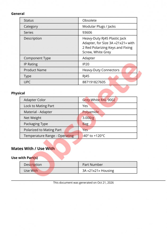 MOLEX 936060042 documentation image 2