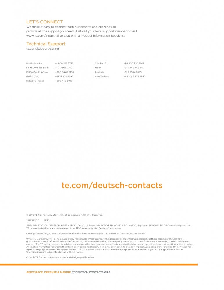 TE DEUTSCH QPL contacts document page 6