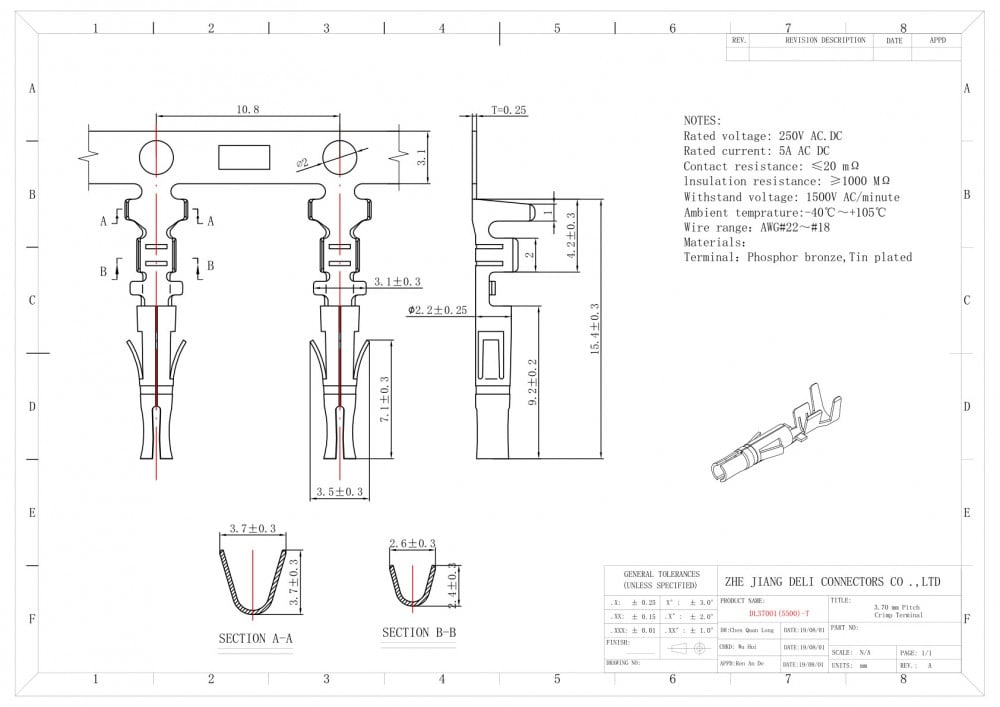 DLL connector drawing page 3