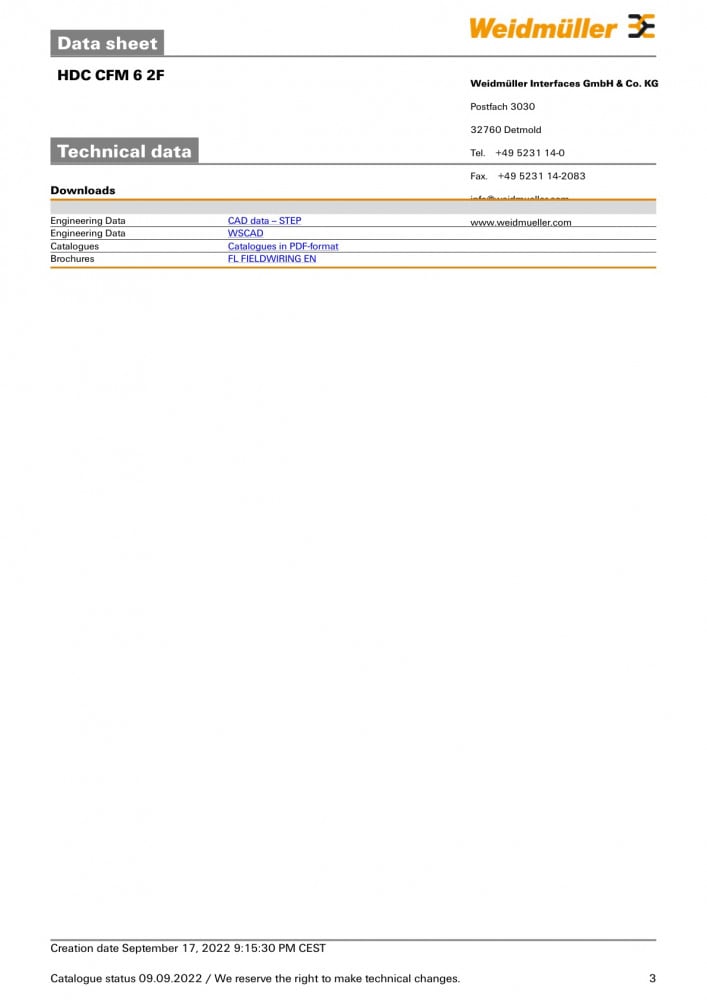 WEIDMULLER 1983840000 document page 3