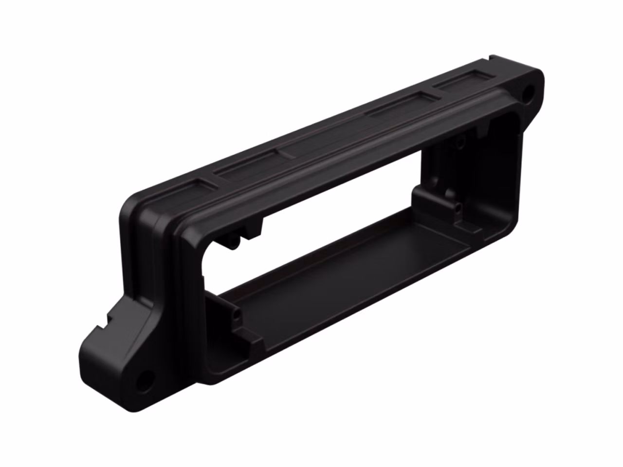 Heavy-Duty High Performance-Harsh Environment (HP-HE) Bulkhead Housing, Screw Locking, Zinc Alloy, Top Entry, Size 24B «104x27», Black for sale