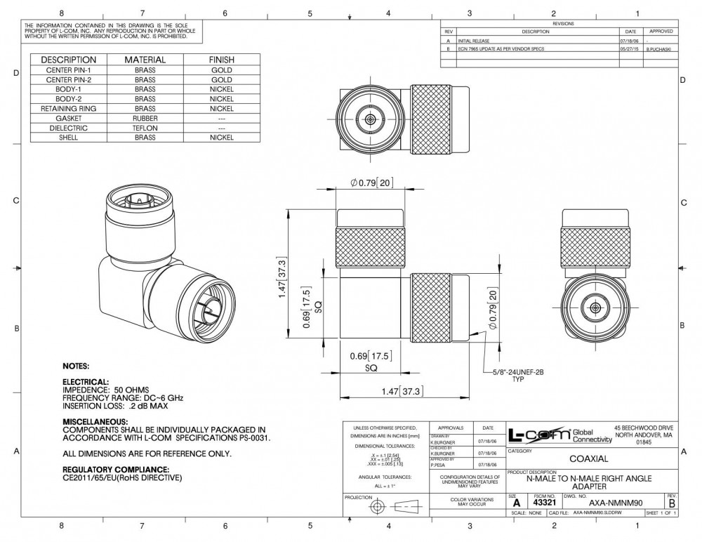 L-com AXA-NMNM90 product document preview
