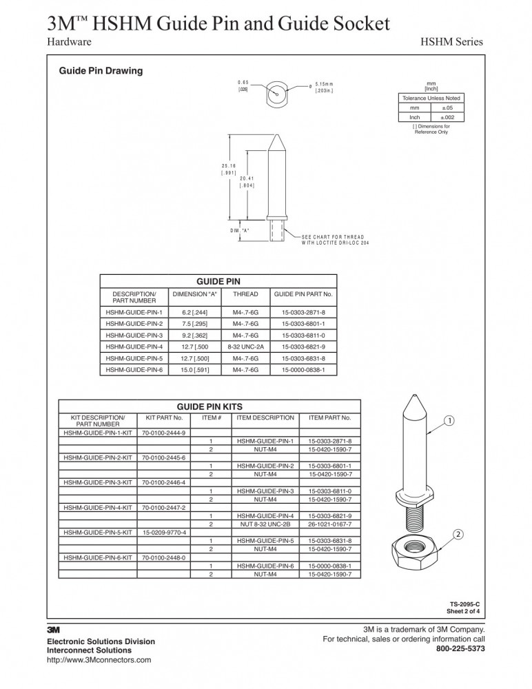 3M TS-2095-C sheet 2