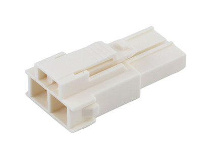 Mega-Fit ColorLock Tangless TPA-Capable Receptacle Housing, Single Row, 7 Circuit, UL 94V-0, Glow-Wire Capable, Natural