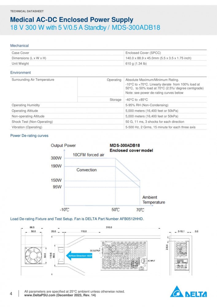 MDS-300ADB18 datasheet page 4