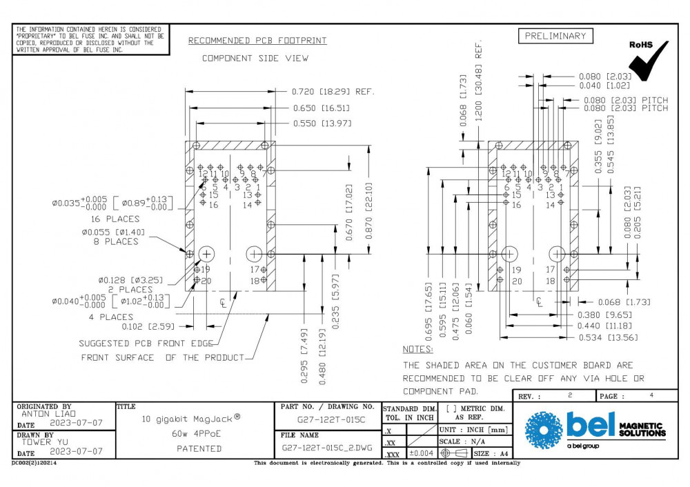 G27-122T-015C technical drawing page 3