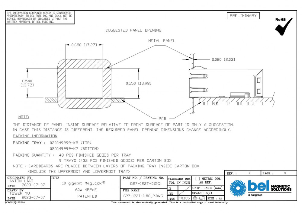 G27-122T-015C packing drawing page 4