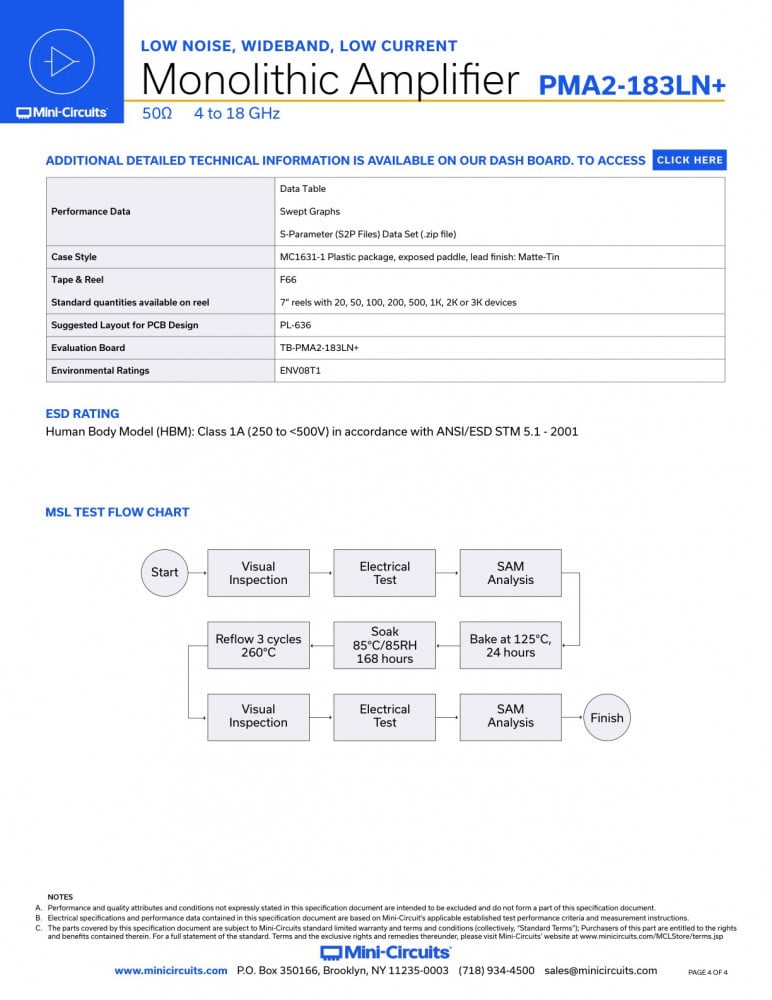 PMA2-183LN+ datasheet page 4
