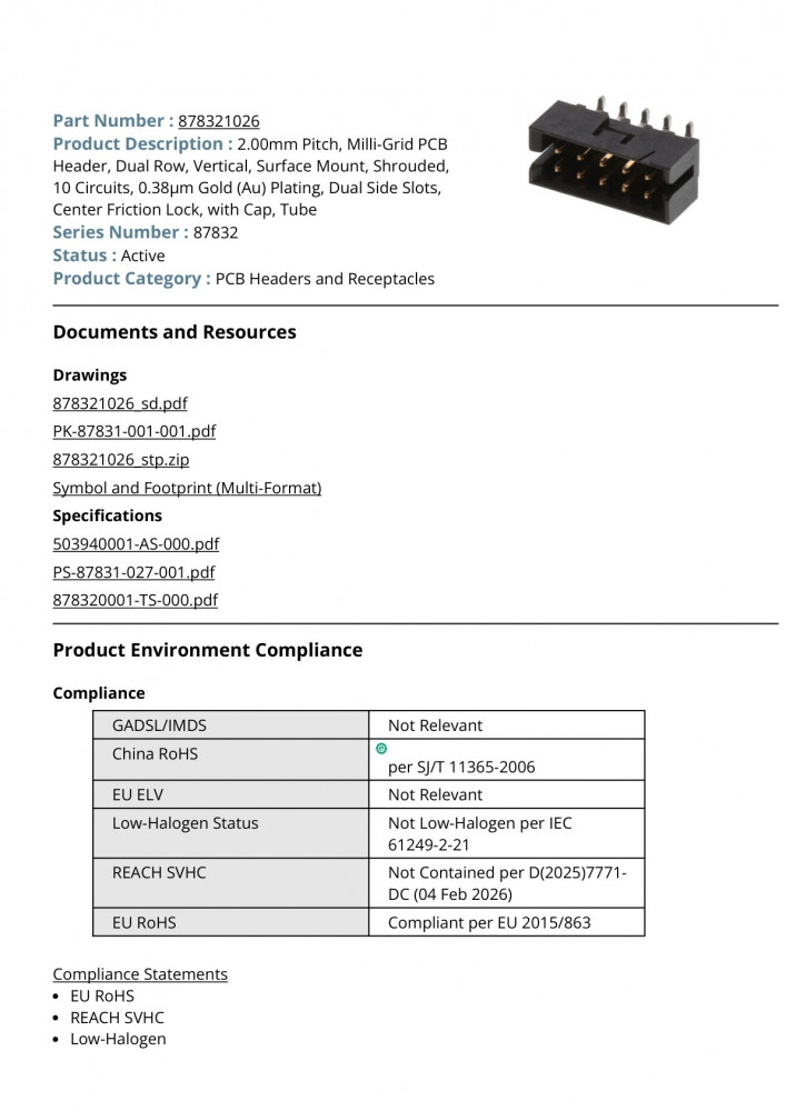 878321026 technical document, page 1