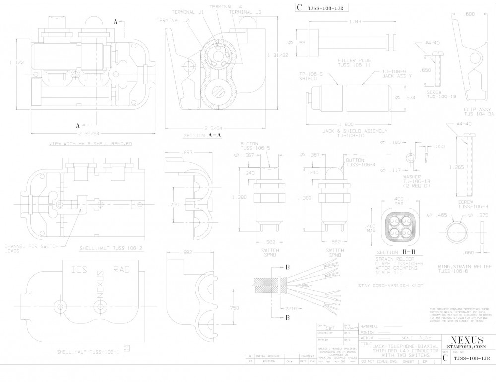TJSS-108-1JR technical document preview