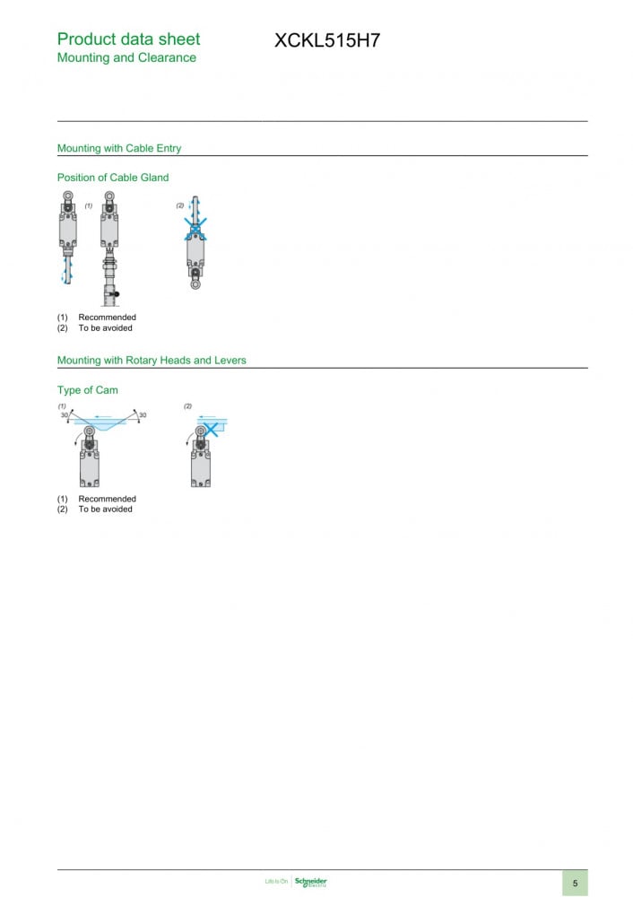 XCKL515H7 technical document page 5