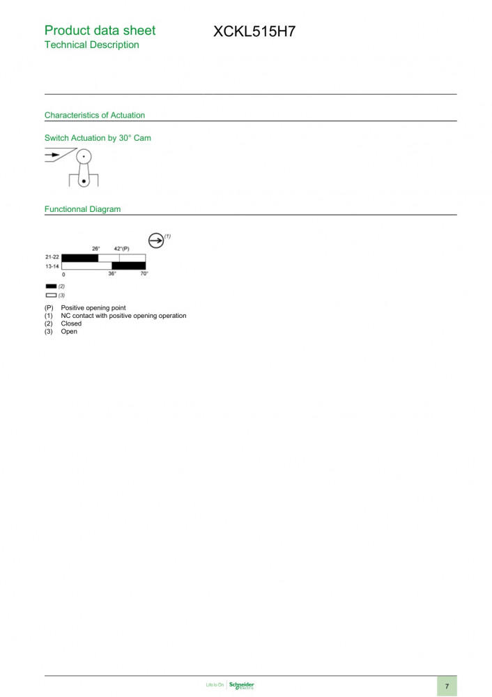 XCKL515H7 technical document page 7