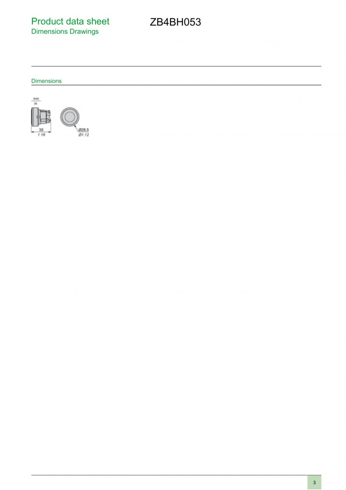 ZB4BH053 technical document page 3