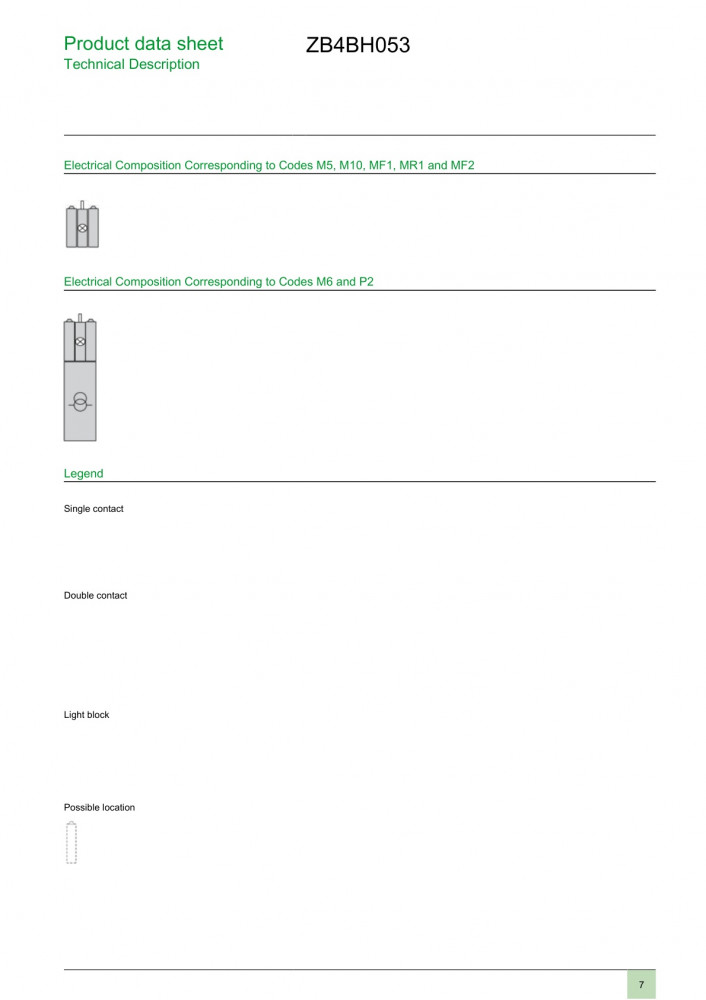 ZB4BH053 technical document page 7