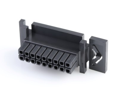 Micro-Fit BMI Receptacle Housing, Dual Row, Panel Mount, 18 Circuits, Polyester, UL 94V-0 for sale