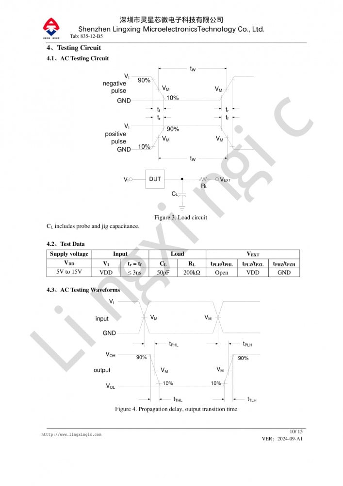 CD4076BM(LX) datasheet page 10