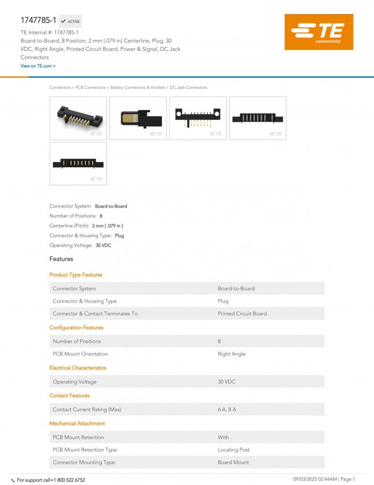 1747785-1 technical document page 1