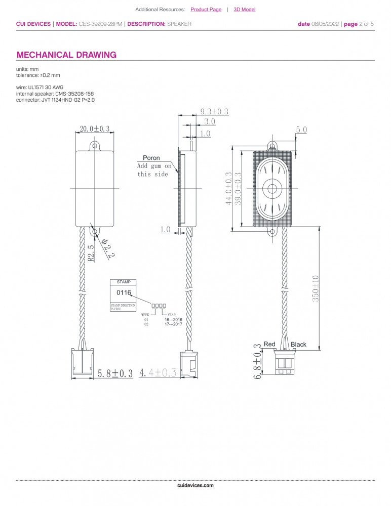 CES-39209-28PM datasheet page 2