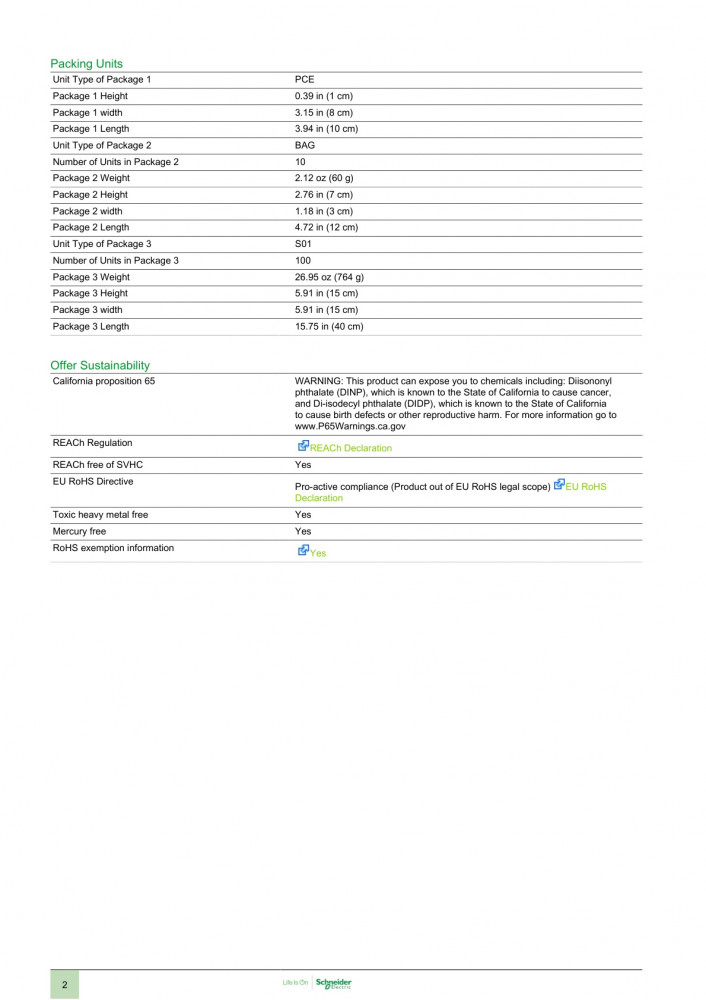 XGHBPB3345 technical document page 2