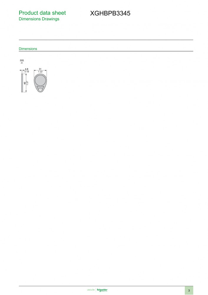 XGHBPB3345 technical document page 3