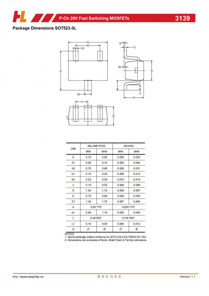 HL 3139 datasheet page 4