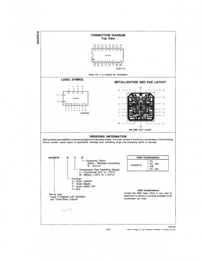 AM25S18 datasheet page 3