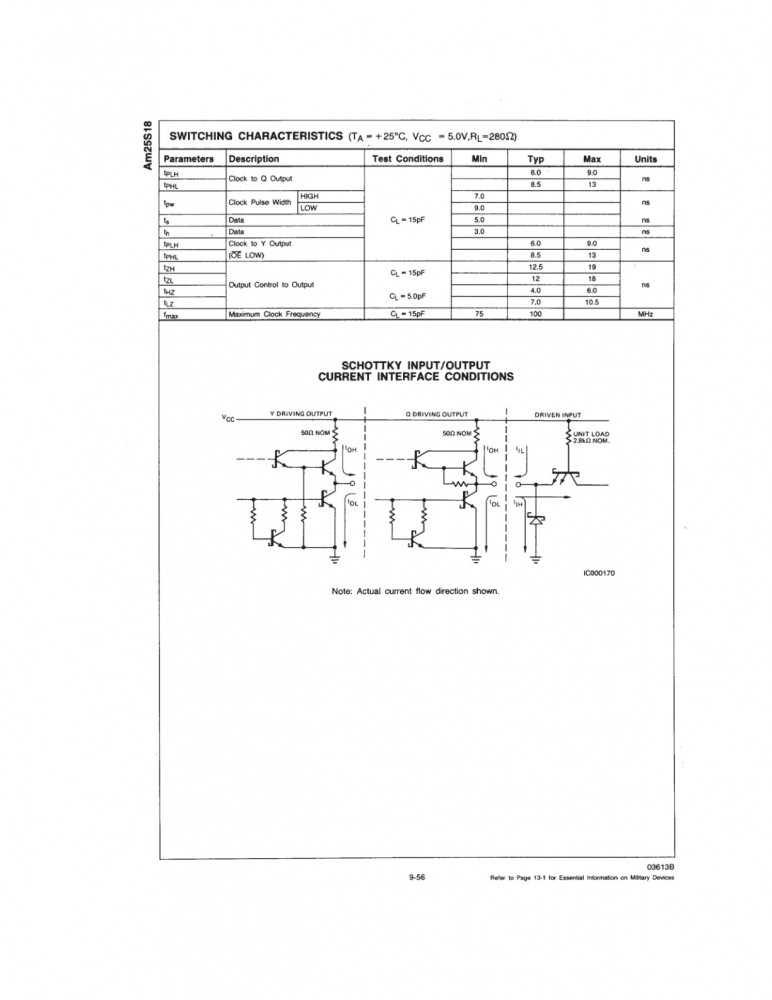 AM25S18 datasheet page 7
