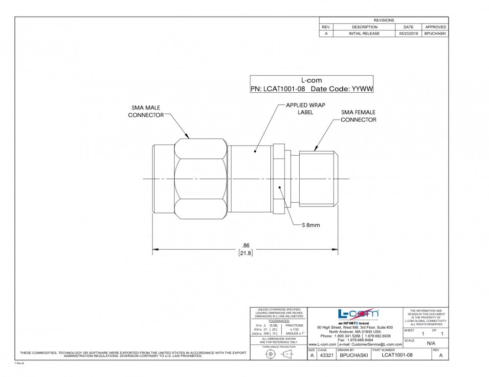 LCAT1001-08 technical document preview