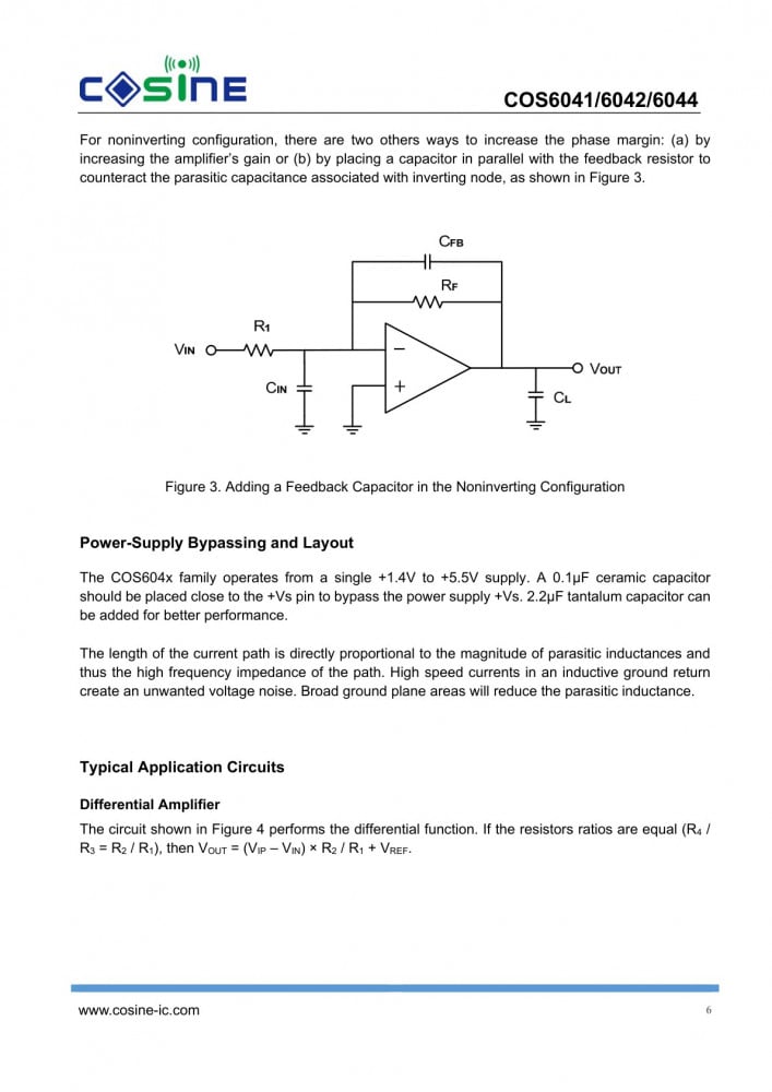 COS6041TR datasheet page 6