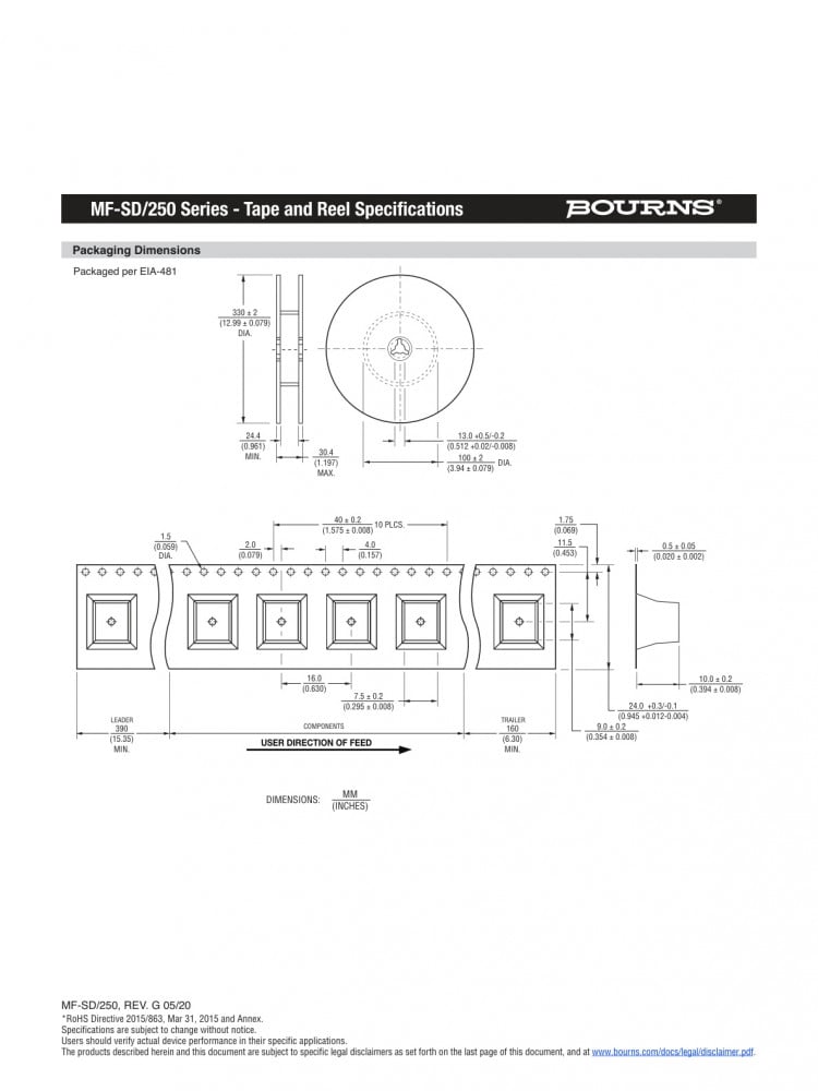 MF-SD013/250-2 datasheet page 4