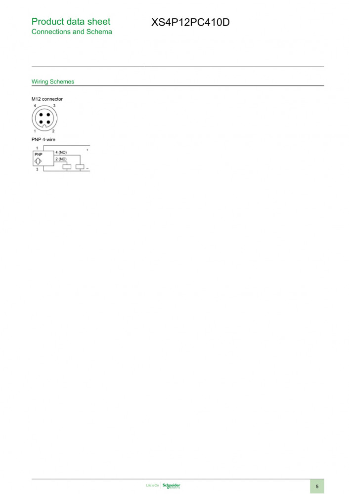 XS4P12PC410D technical document page 5