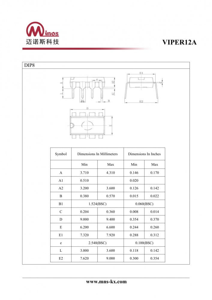 VIPER12A datasheet page 5