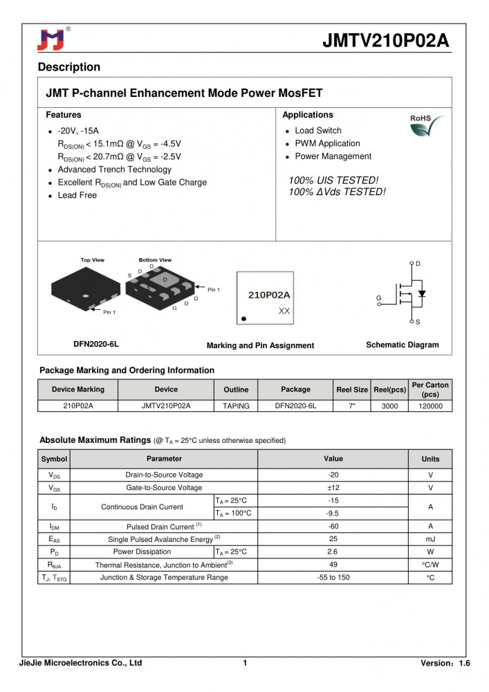 Technical document page 1