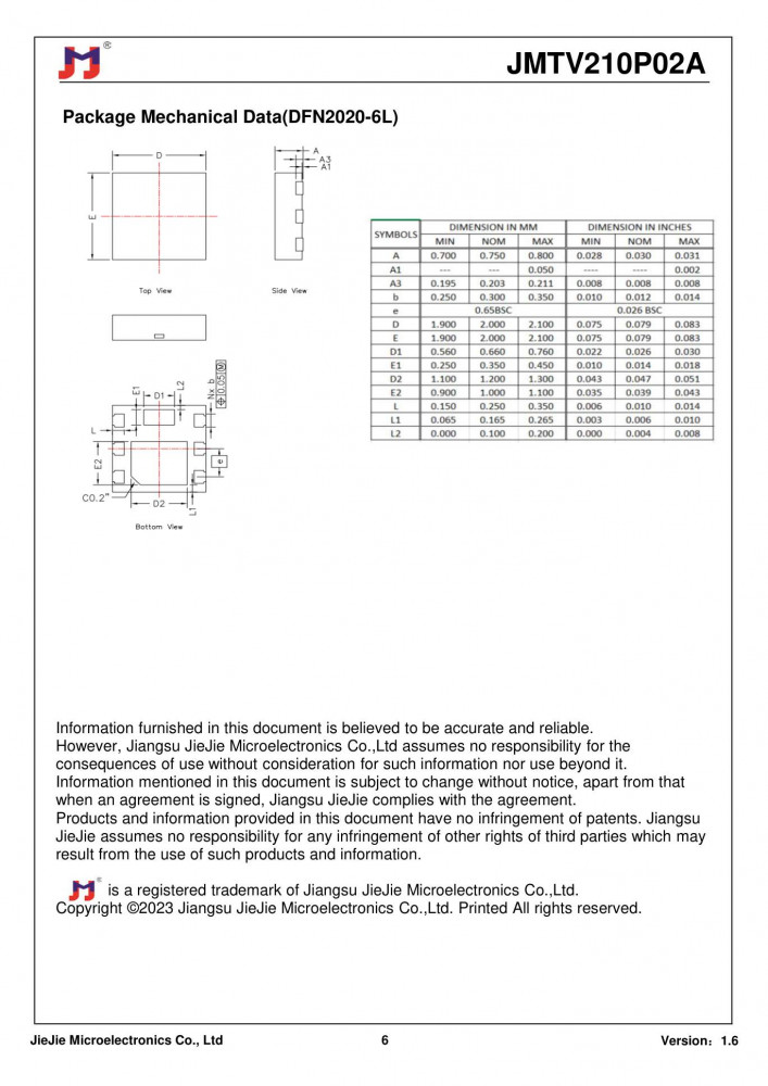 Technical document page 6