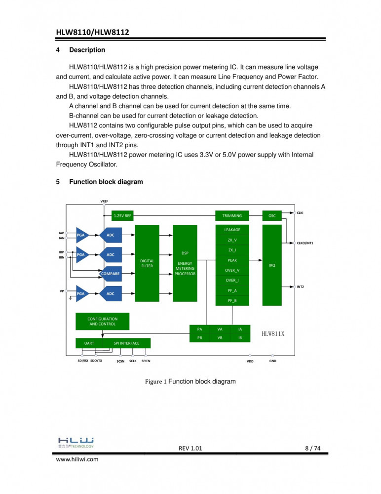 HLW8112 datasheet page 8