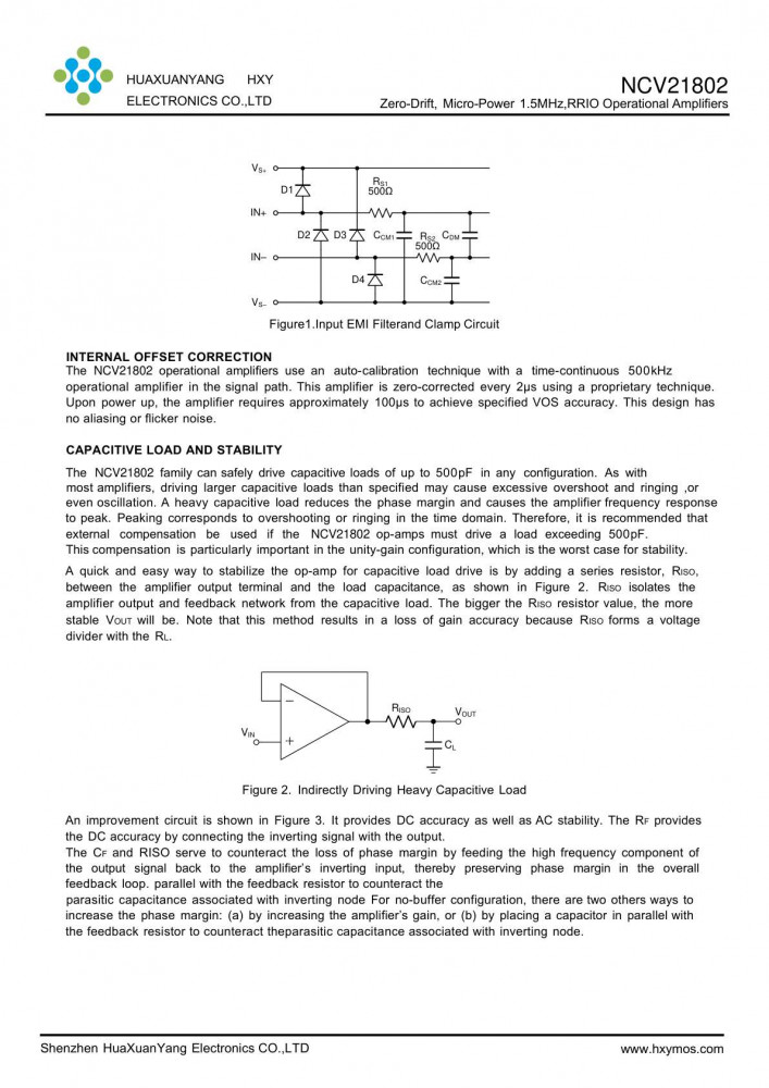 NCV21802-HXY datasheet page 8