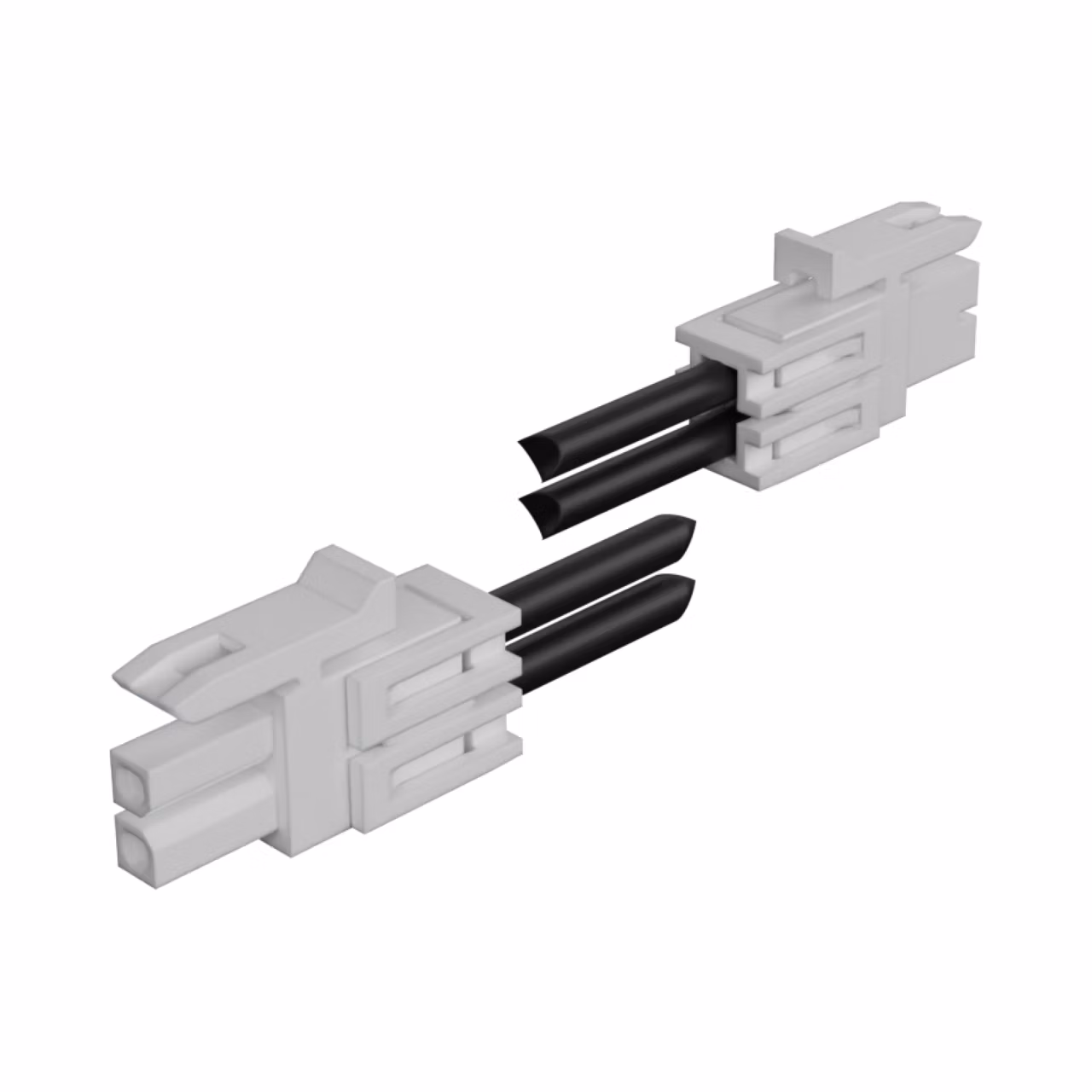 Micro-Fit+ Versa Color Female-to-Micro-Fit+ Versa Color Female Off-the-Shelf (OTS) Cable Assembly, Dual Row, 150.00mm Length, Tin (Sn) Plating, 16 AWG, 2 Circuits, Natural (White) for sale