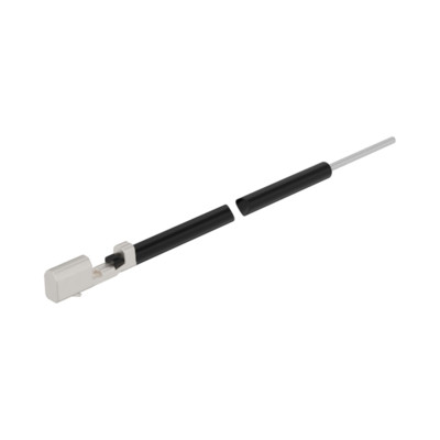 Pre-Crimped Lead Pico-Clasp Female-to-Pigtail, Gold (Au) Plating, 300.00mm Length, 28 AWG, Black for sale