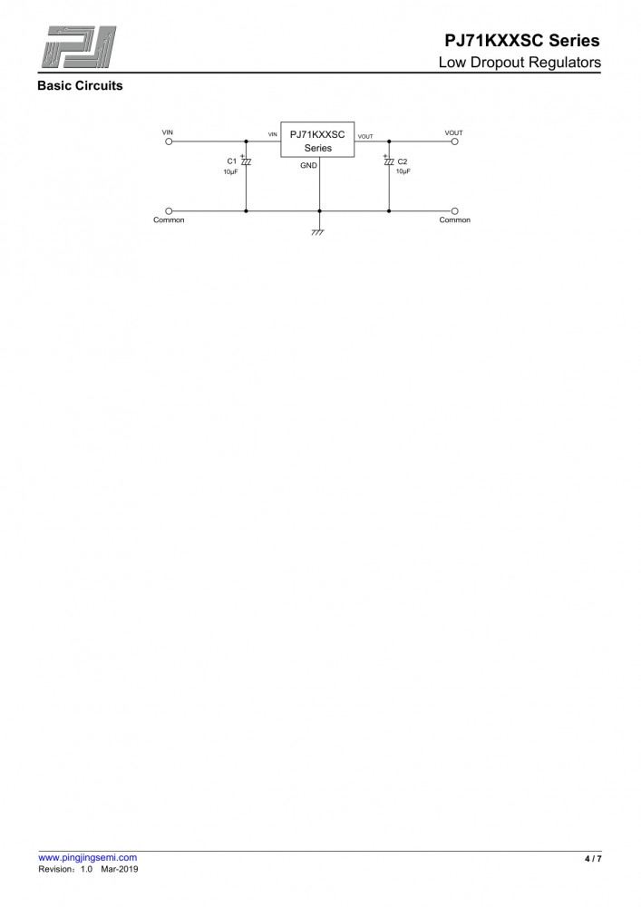 PJ71K50SC datasheet page 4