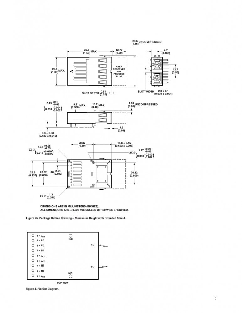 HFBR-5103T datasheet page 5